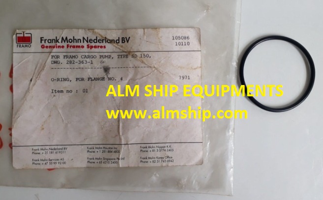 O-RING ID 7971 FOR FRAMO SD125/SD150 | ALM SHIP EQUIPMENTS